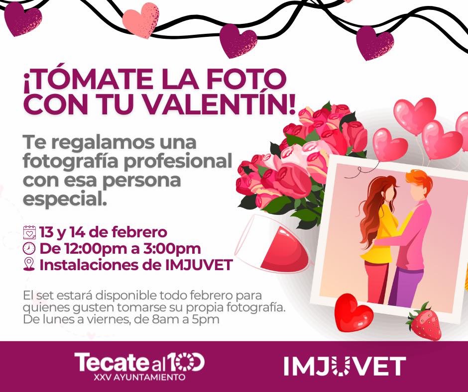 IMJUVET invita a celebrar el amor y la amistad con una sesión de fotos ...