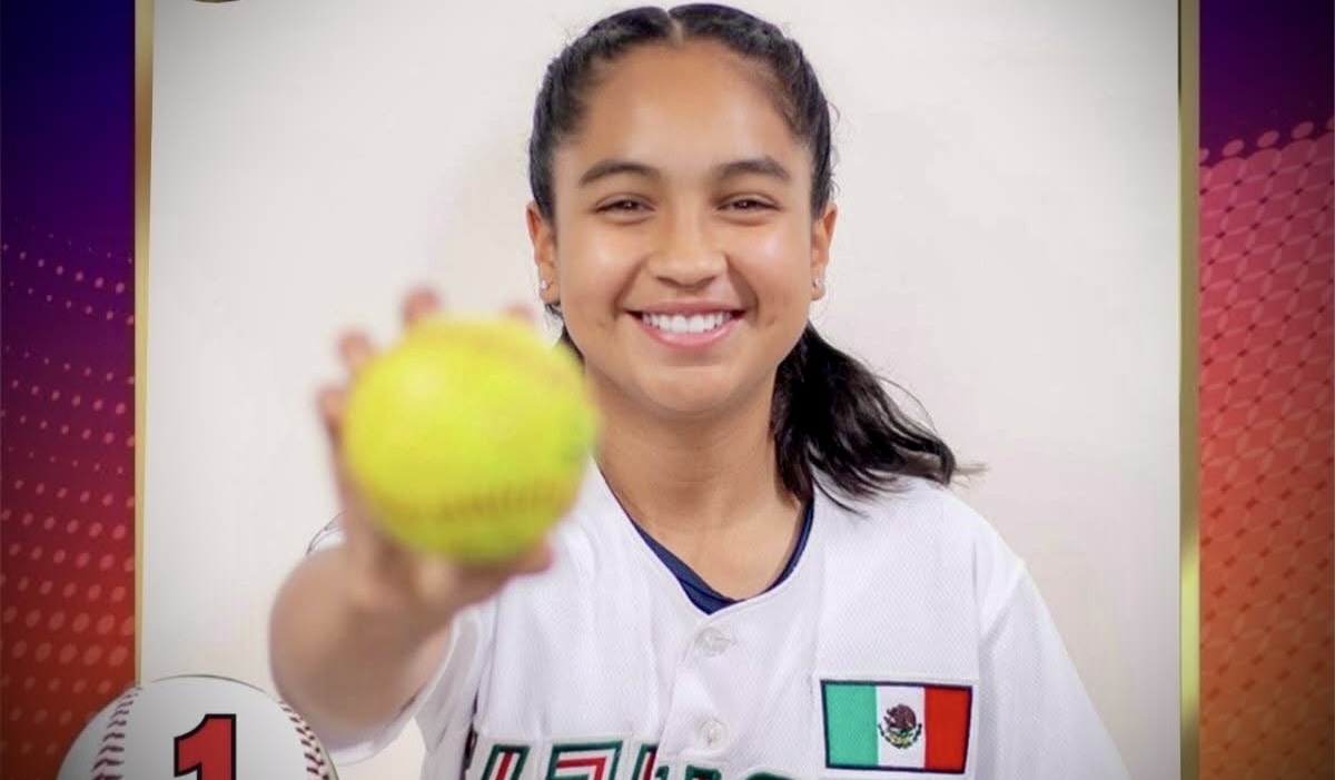 Renée Murillo, originaria de Tecate, brilla con México en Mundial de Beisbol U-12 - El Portavoz